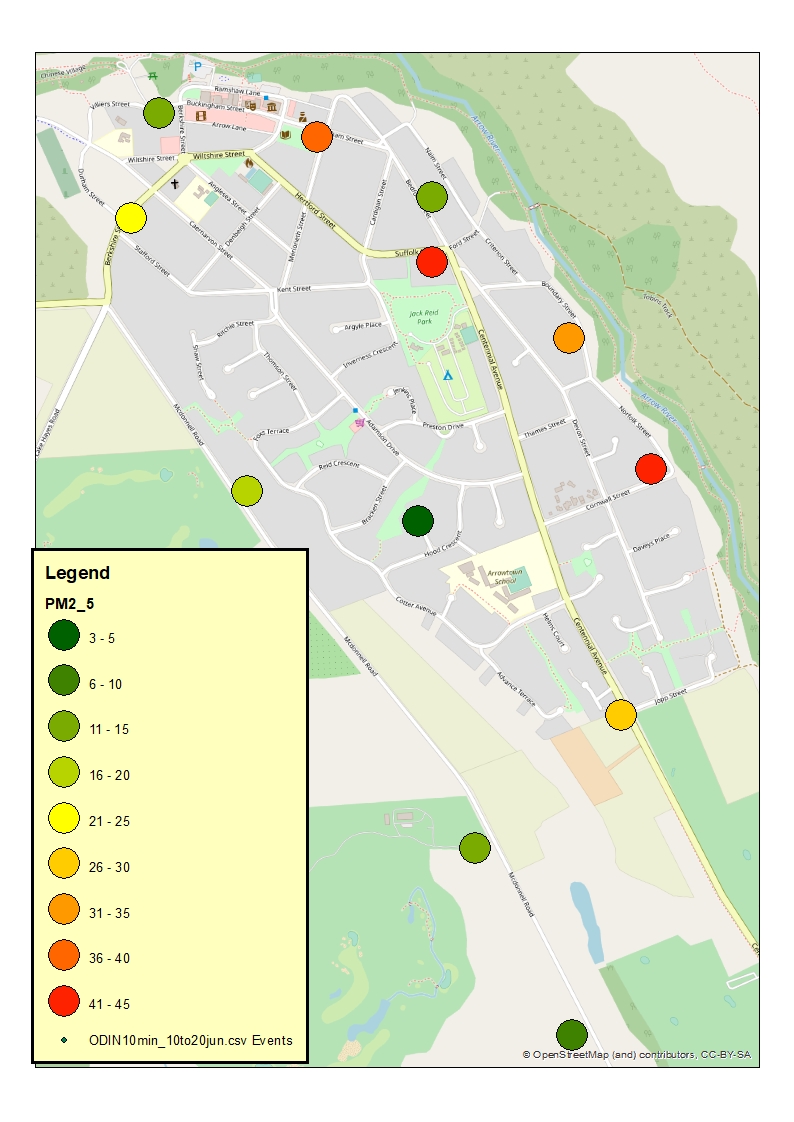ODIN map from 10 June to 20 June 2019 | NIWA