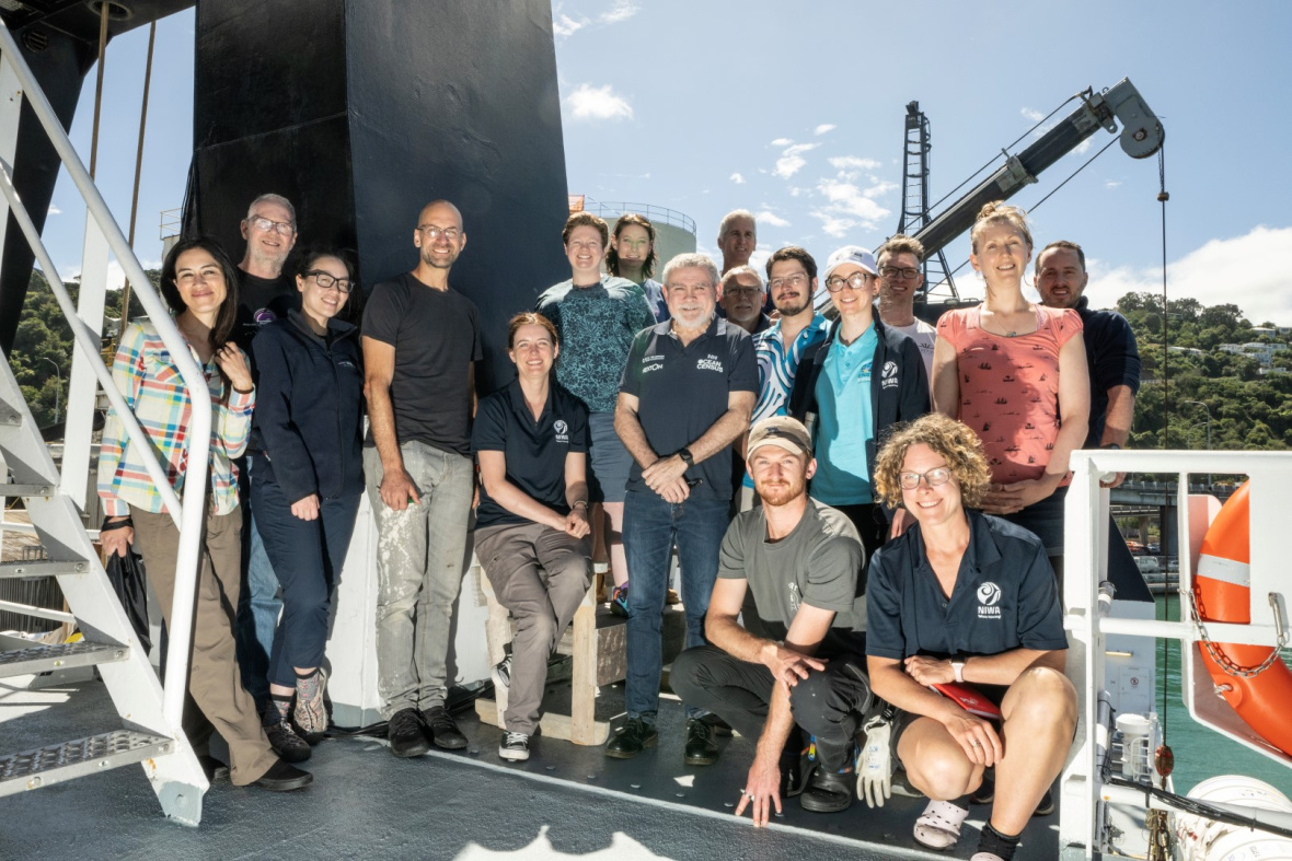 Bounty Trough - voyage update #1 | Earth Sciences New Zealand | NIWA