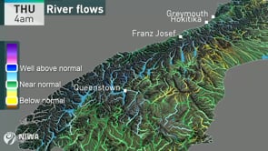 River flow forecasting | Earth Sciences New Zealand | NIWA