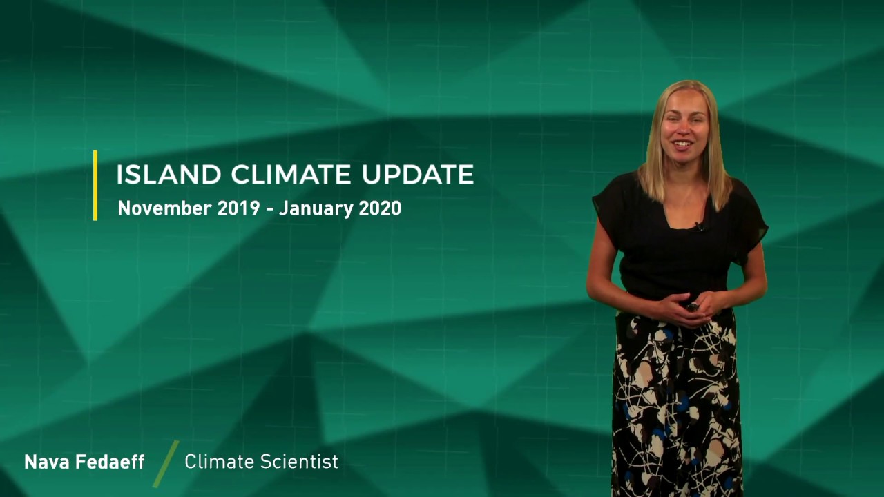 November 2019-January 2020 Island Climate Update | NIWA