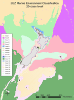 EEZ Marine Environment Classification 20-class level. | Earth Sciences ...