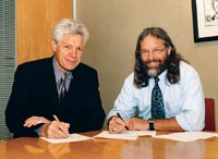 Te Papa Chief Executive Dr Seddon Bennington and NIWA Chief Executive ...