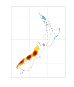 Average effect of the positive SAM on New Zealand daily rainfalls ...