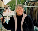 Julie Hall. (Photo: A. Blacklock) | Earth Sciences New Zealand | NIWA