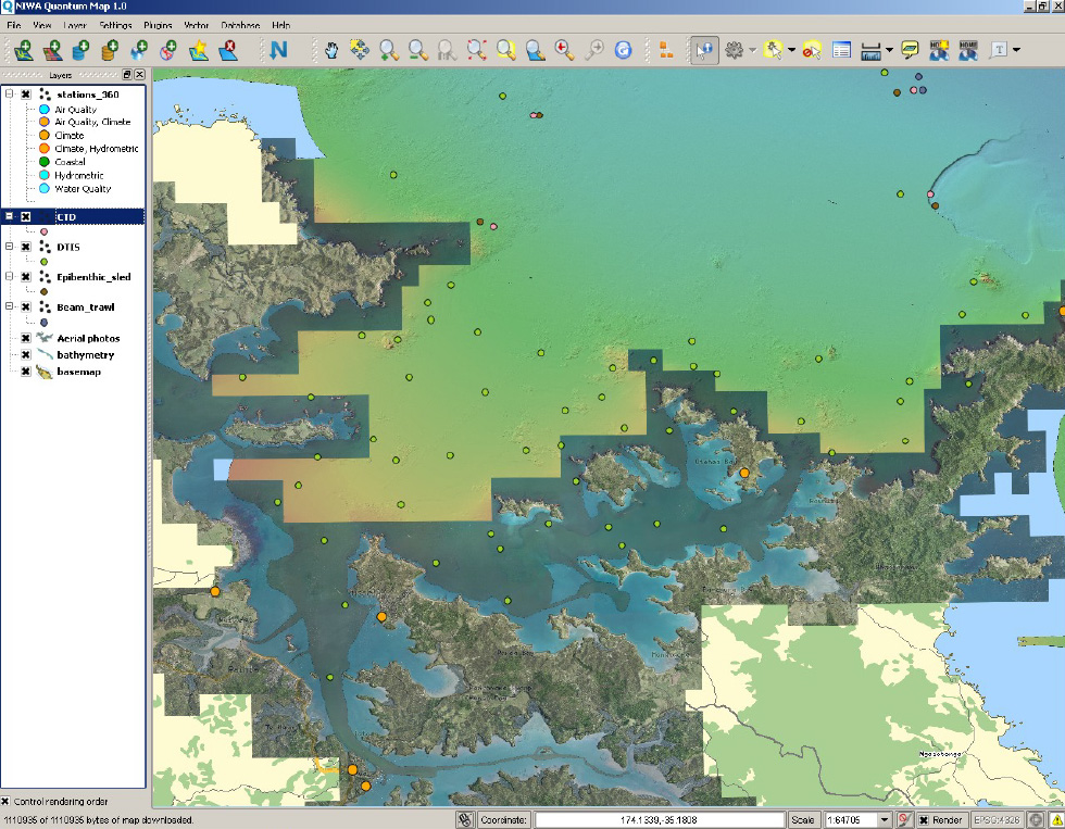 Quantum Maps Sample 1 | NIWA