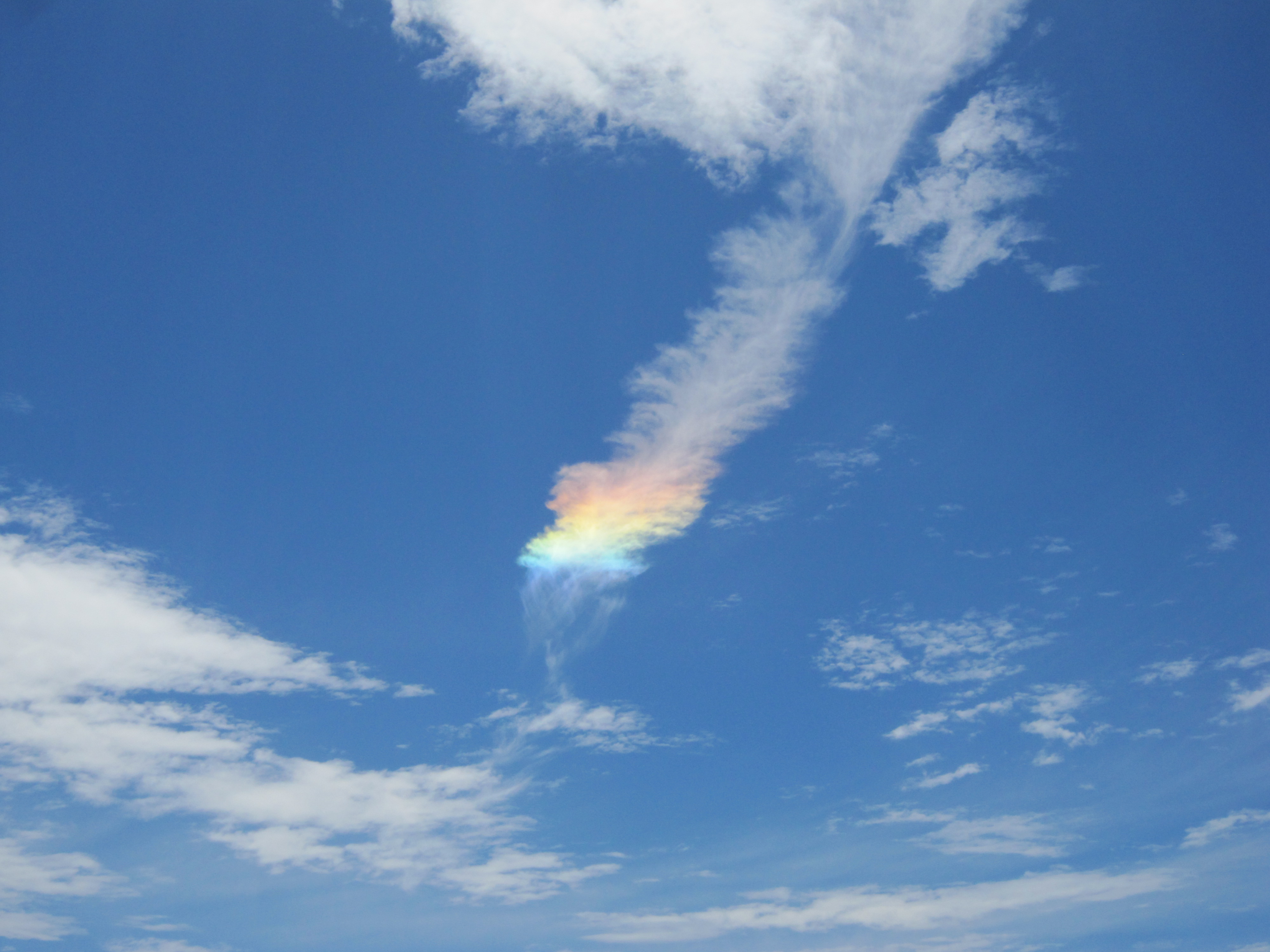 Our places - Rainbow cloud | Earth Sciences New Zealand | NIWA