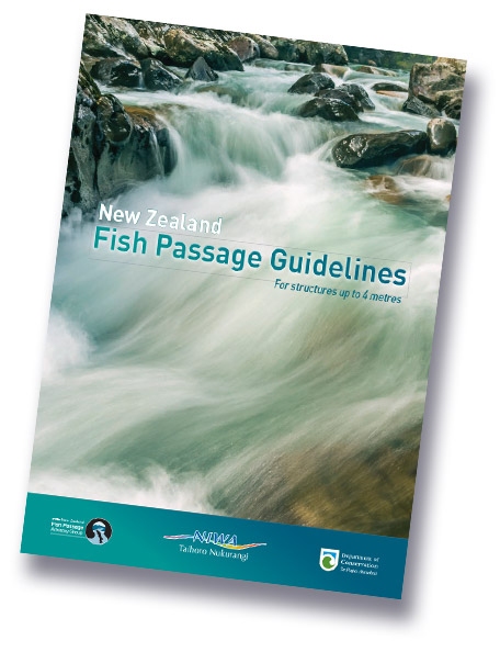 Fish Passage Guidelines cover | Earth Sciences New Zealand | NIWA