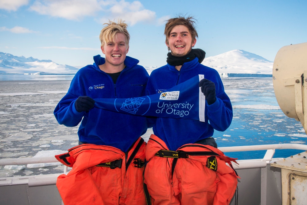 Blake and Zac | Earth Sciences New Zealand | NIWA