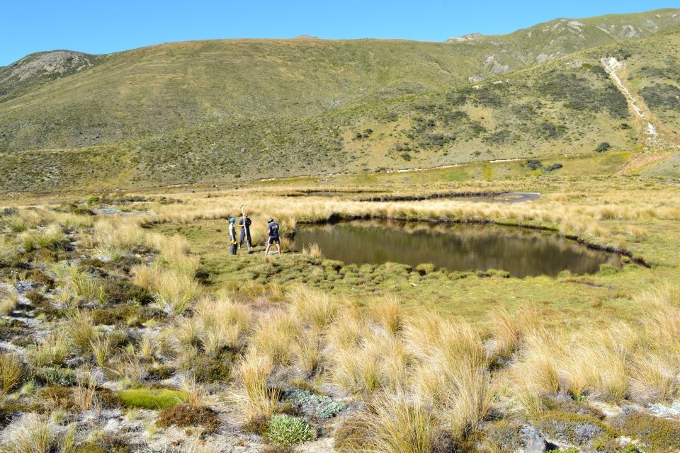 Tennyson kettle pond | Earth Sciences New Zealand | NIWA