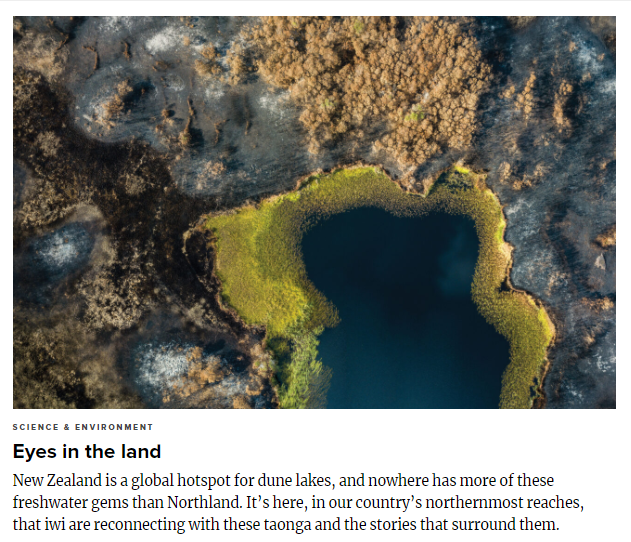NZ Geographic eyes in the land | Earth Sciences New Zealand | NIWA