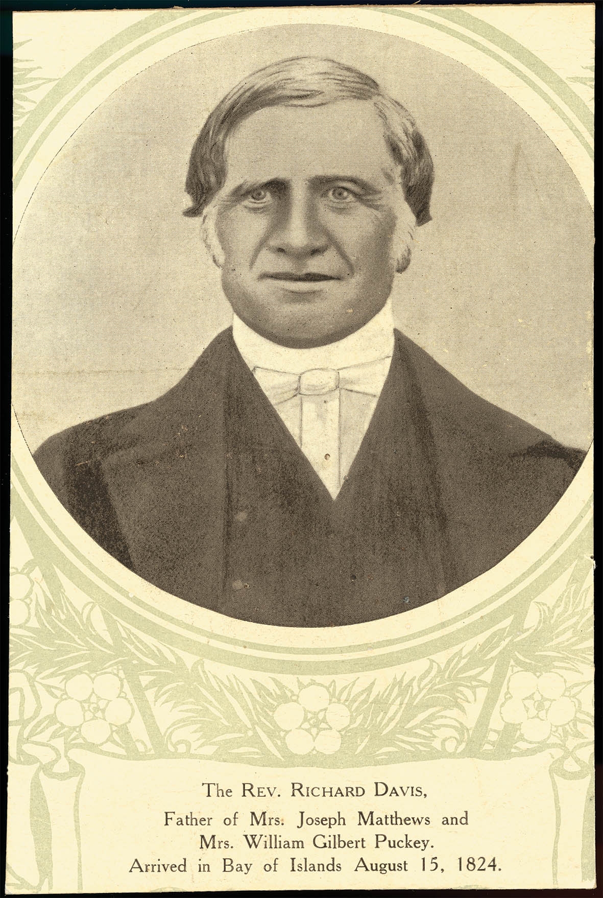 Rev-Richard-Davis-circa-1860 | Earth Sciences New Zealand | NIWA