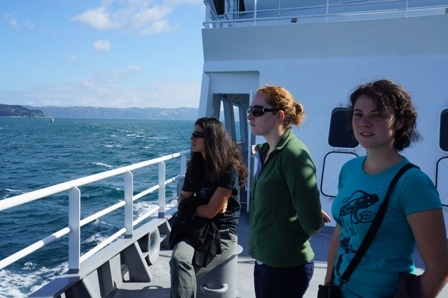 On the foredeck | Earth Sciences New Zealand | NIWA