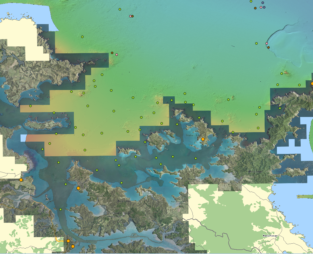 Screenshot from NIWA's Quantum Map tool | Earth Sciences New Zealand | NIWA